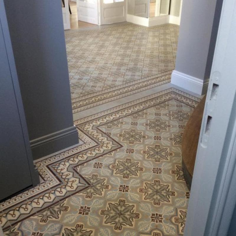 Vintage floor tiles store